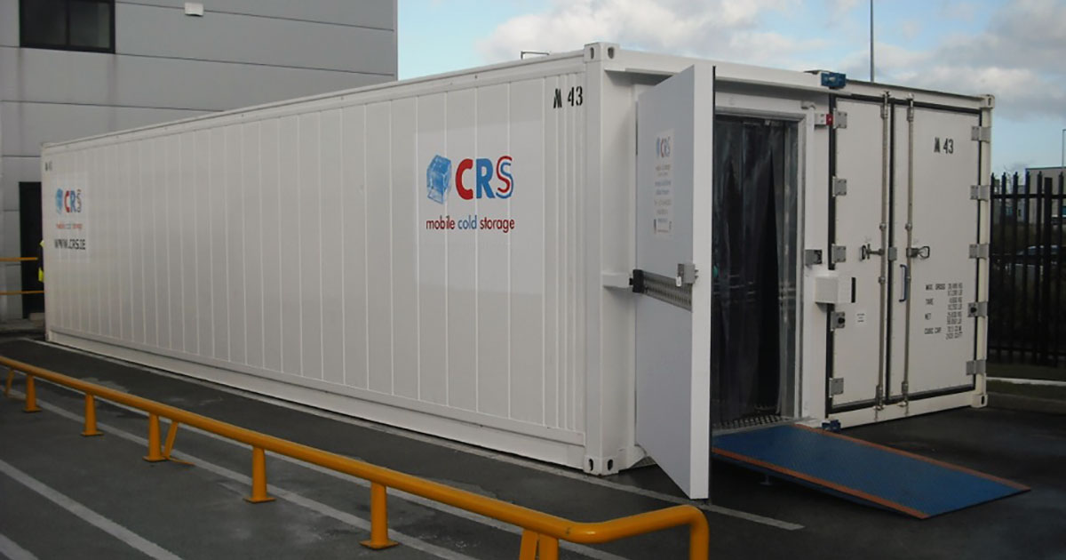 Four benefits of using high-capacity cold storage | CRS UK